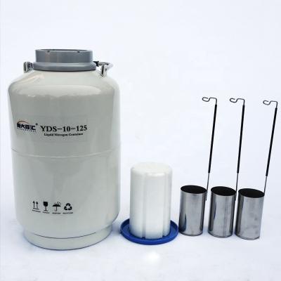 China Cold Assembly Treatment Cryogenic Liquid Nitrogen Tank YDS10125 for Simply Operating for sale