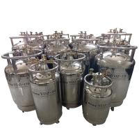 China Self-Pressurized Liquid Nitrogen Container for Cryogenic Crystal Structure Laboratory for sale