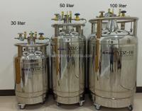 China Automatic replenishment Self pressurized liquid nitrogen tank 100liter for electronics device for sale