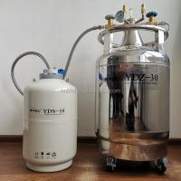 China lab Liquid nitrogen dewar tank for cutting-edge optics microscope Cooling the sample for sale