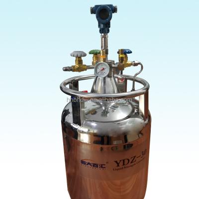 China automation liquid nitrogen tank YDZ30 laboratory Multi function cooling device Pressurized LN2 Tanks for sale
