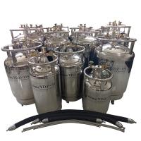 China automation liquid nitrogen tank YDZ30 laboratory Multi function cooling device Pressurized LN2 Tanks for sale