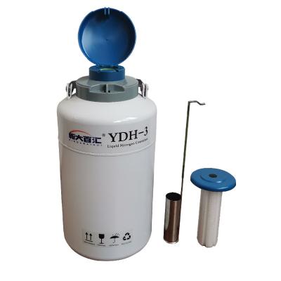 China Dry Shipper Container for Airplane Transport of Nitrogen Gas Phase Storage of Embryos for sale