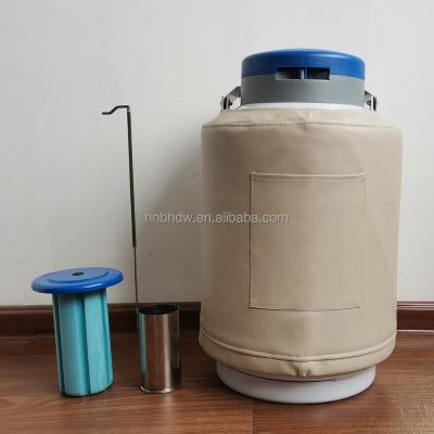China 6L Liquid Nitrogen Dewar Dry Shipper Cooling for Vaccine Cryogenic Shipping Container for sale