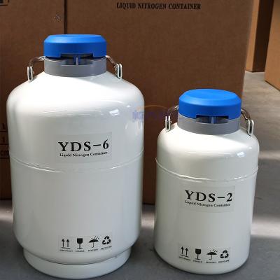 China LNC6 cryogenic vessels liquid nitrogen freezer price for sale