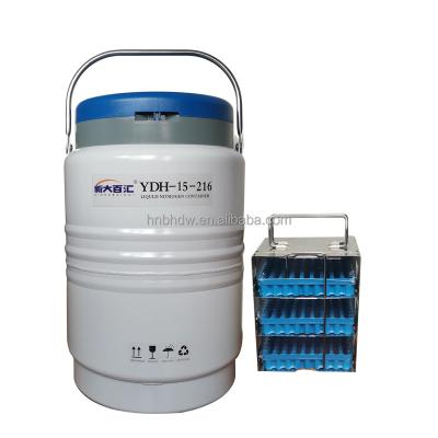 China 1.3L-9L Capacity Liquid Nitrogen Cryogenic Tank for Freezer Canine Semen Samples for sale