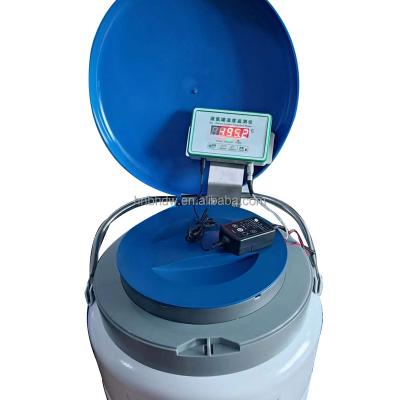 China Digital Display Cryogenic Liquid Nitrogen Tank Level Alarm for Sample Vaccine Storage Tank for sale