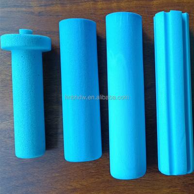 China customized Vacuum flask stopper hole smooth lid liquid nitrogen neck plug bore liquid nitrogen container for sale