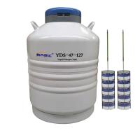 China Simplify Sample Storage 2-Layer Canister Liquid Nitrogen Tank with 1kg/pc Capacity for sale