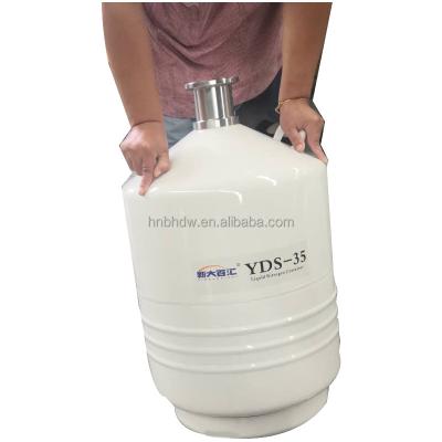 China Customized 35L Stainless Steel Liquid Nitrogen Tank for Storage and Transport Solutions for sale