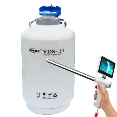 China Livestock Improvement Insemination Gun Digital Visual Gun with Stainless Steel Body for sale