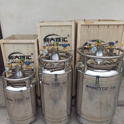 China YDZ 30 100liter Liquid Nitrogen Container The Ultimate Solution for Freezing Grinder for sale