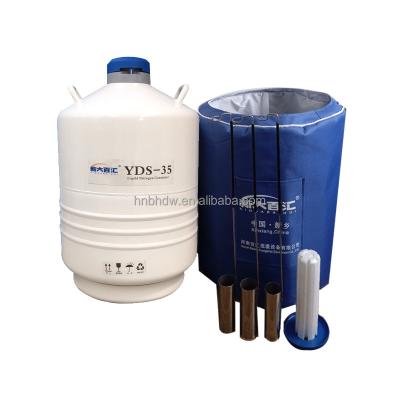 China 35L Liquid Nitrogen Biological Container Optimal for Bovine Semen Preservation Needs for sale