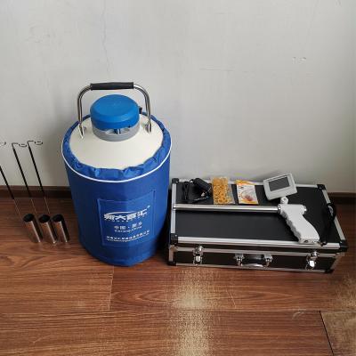 China Temperature Keeping Cooling Liquid Portable Liquid Nitrogen Dewar 10 Liter with Lock for sale