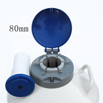 China artificial insemination freezing transporte semen 30 80mm liquid nitrogen tank reserve semen for sale