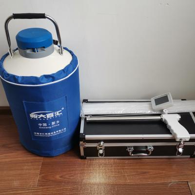 China Stainless Steel Cow Breeding Improvement Instrument with Convenient Digital AI Gun for sale
