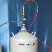 China YDS series 50mm nitrogen bottle withdrawl device Automatic Dewar Pump liquid nitrogen pump for sale