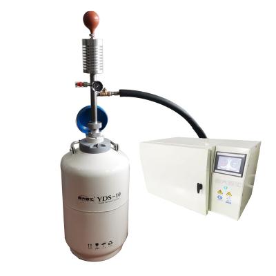 China Max Working Pressure MPa 0 MPa YDS ln2 Withdrawal Device Manual Pump for PTFE Milling Tank for sale