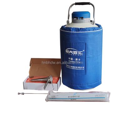 China 6/10 Liter Liquid Nitrogen Tank for AI Breeding Advanced Technology in Garment Shops for sale