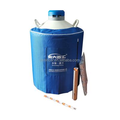 China YDS 10/20 artificial insemination aluminum nitrogen tank 30liter Stem cell vaccine storage nitrogen dewar for sale