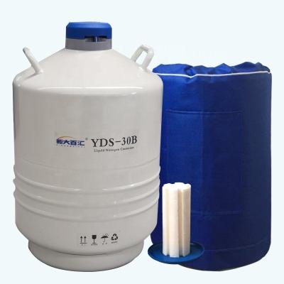 China Veterinary YDS30B Artificial Insemination Tank for Frozen Bovine Sperm Distribution for sale