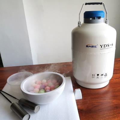 China smoke Stage performance play show smoking ice cream snack yds liquid nitrogen tank for sale