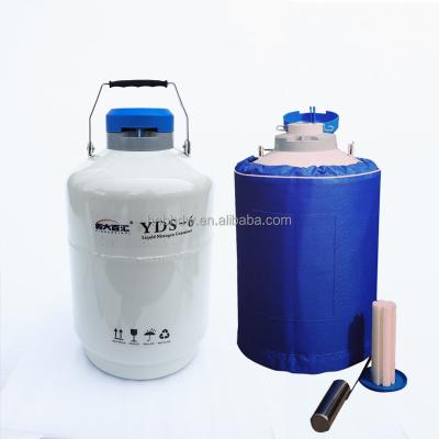 China YDS650 Liquid Nitrogen Tank The Ultimate Choice for Bovine Semen Storage and Freezing for sale