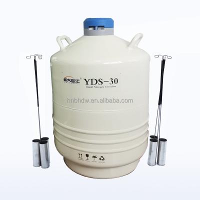China freezing stallion 's semen YDS 6/20/30 liquid nitrogen tank for sale