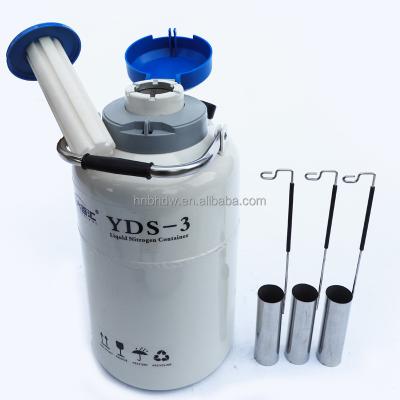 China nitrogen storage container 3l semen storage container for sale