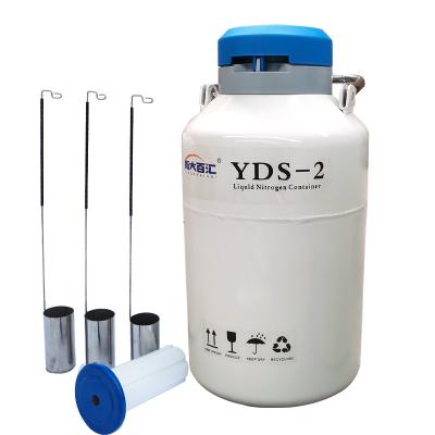 China wholesale new materials bull semen container nitrogen dewer semen tank 20 semen storage container 3liter for sale