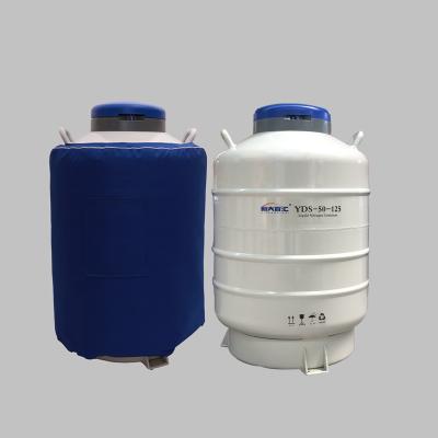 China wholesale hot sale 50l bull semen storage liquid nitrogen container for sale