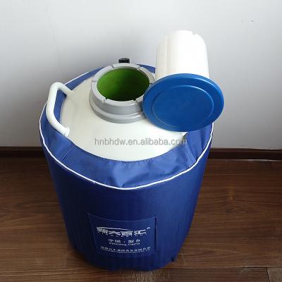 China 30L Capacity YDS-35 Frozen Bull Semen Liquid Nitrogen Container for Vaccines Transfer for sale