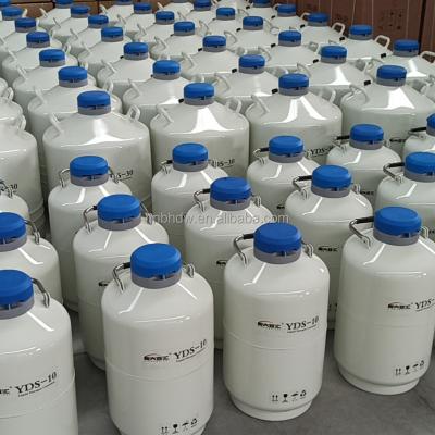 China wholes YDS 2/6/10Liquid nitrogen container semen tank nitrogen for sale