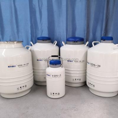 China custom private label wholes DIY artificial insemination train YDS 3/6/10/20/30/35 sperm shipping tank for sale