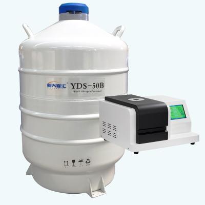 China cryogenic measuring instrument Labs Research 50 liter liquid nitrogen tank YDS50 Nitrogen Liquid jar price for sale