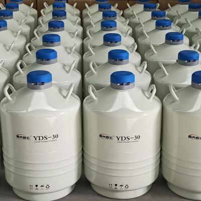 China liquid nitrogen semen tanks 3/6/10/25/30/50 liter liquid nitrogen cattle semen storage tank for sale