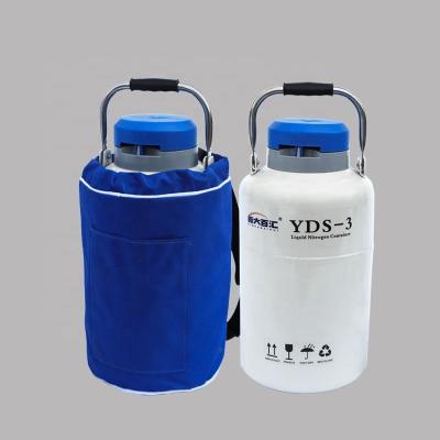 China Max Working Pressure MPa 0 MPa YDS-3 Liquid Nitrogen Tank for Artificial Insemination for sale