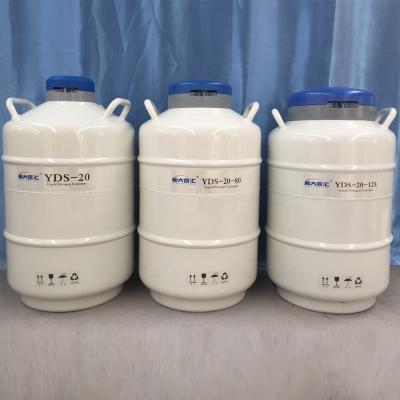 China 20 litres liquid nitrogen tank 50mm insemination bovin livestock veterinary supplies for sale