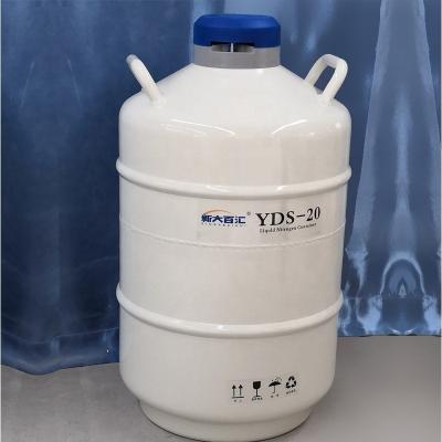 China 20L LN2 Container Perfect for Preserving Frozen Semen Samples in Optimal Conditions for sale
