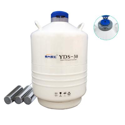 China Low Temperature Aviation Aluminum Frozen Semen Storage Tank for Artificial Insemination for sale