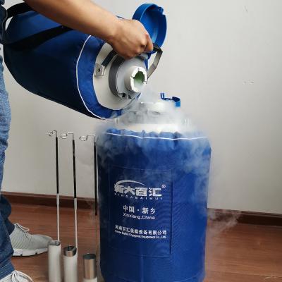 China Veterinary Cryo Bottle Insemination Container with LN2 Liquid Nitrogen Medium 3L for sale