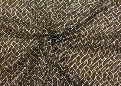 中国 ゆがみによって編まれるマットレスのキルトにする生地のポリエステルによって印刷されるカスタム化 販売のため