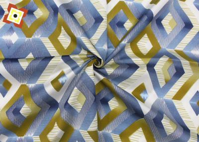 China Tejido estampado de punto por urdimbre disperso en polvo dorado 100% poliéster en venta