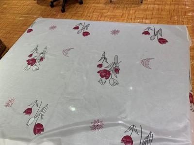 China Tela estofando feita malha anti umidade do colchão 100g/M2 com Tulip Pattern à venda