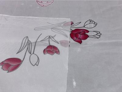 China Tela estofando feita malha anti umidade do colchão 100g/M2 com Tulip Pattern à venda