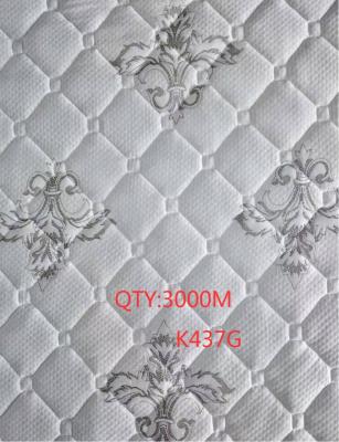 China 2.4m de Matrasstof van de Breedtejacquard voor de Roze Groene Witte Kleur van het Slaapkamermeubilair Te koop