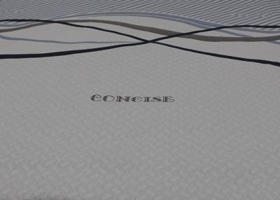 Cina L'allungamento del jacquard tricotta il materasso della federa ha imbottito la larghezza del tessuto 210CM in vendita