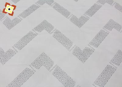 China A urdidura impressa cor da tela do protetor do colchão de Pengji do poliéster fez malha à venda