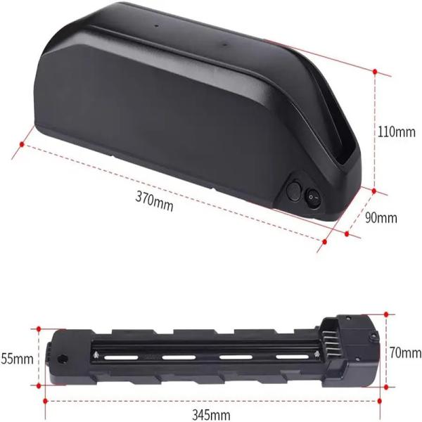 Quality Lithium Ion Down Tube Battery 24v 36v 48v 15Ah For Electric Bicycle for sale