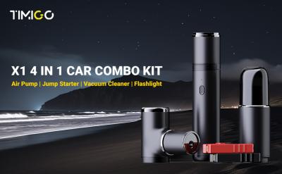 China 800A Peak Current Portable Jump Starter with 150 PSI Air Compressor and 45W USB-C Fast Charging for sale